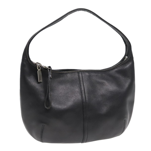 Coach | Bags | Coach Shoulder Bag Leather Black Auth 9759 | Poshmark